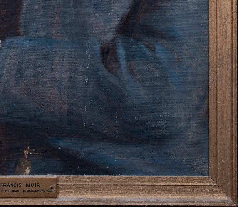 Frederick Samuel Beaumont - Portrait de Francis Muir (1839-1912), daté ...