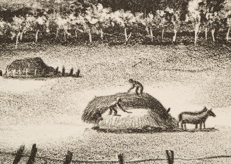 Frederick Shane - Farm in the Rockies (Colorado), Lithograph, Colorado ...