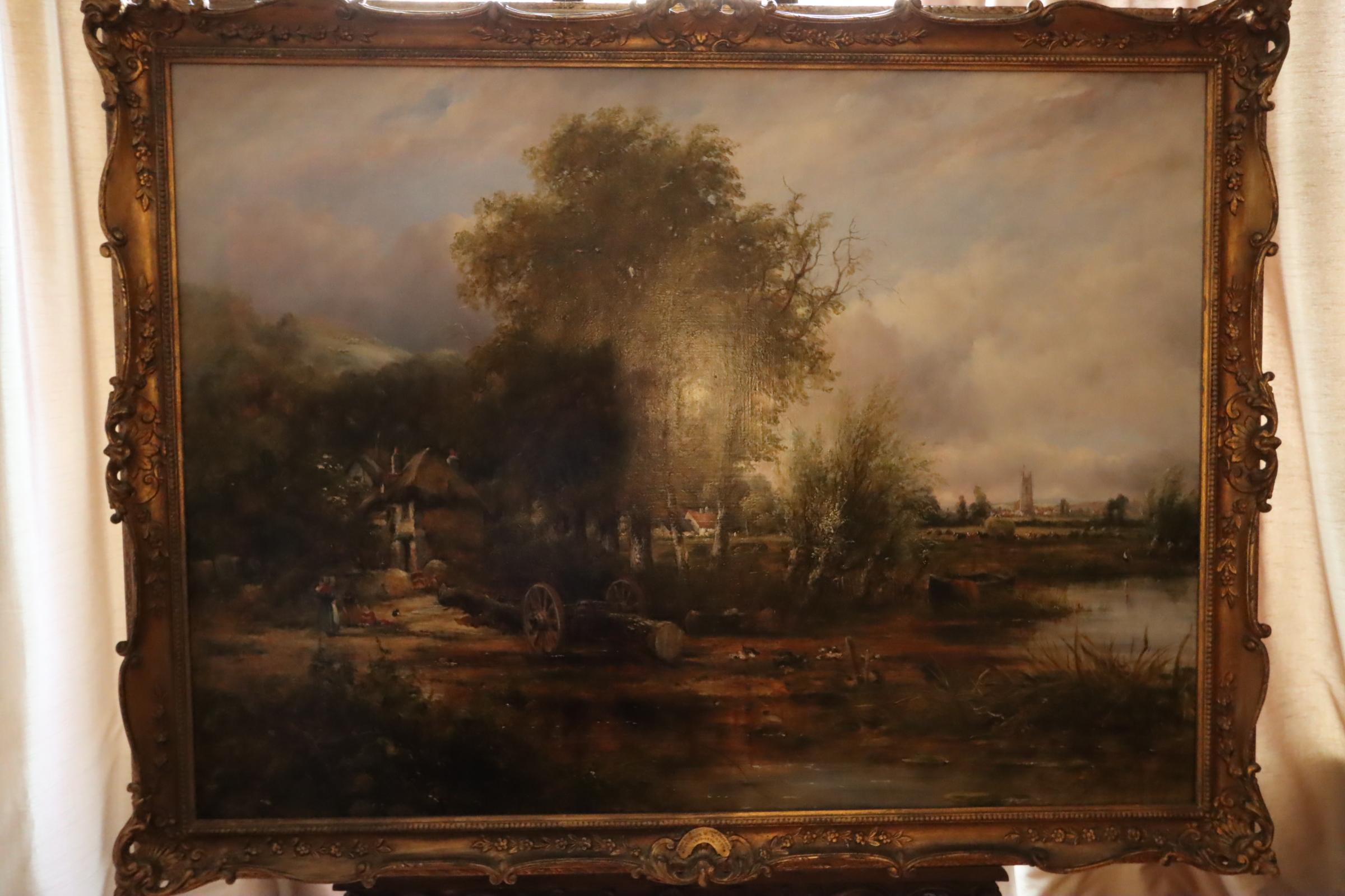 Frederick Waters Watts - Landscape idylle a Great Contemporary Follower ...