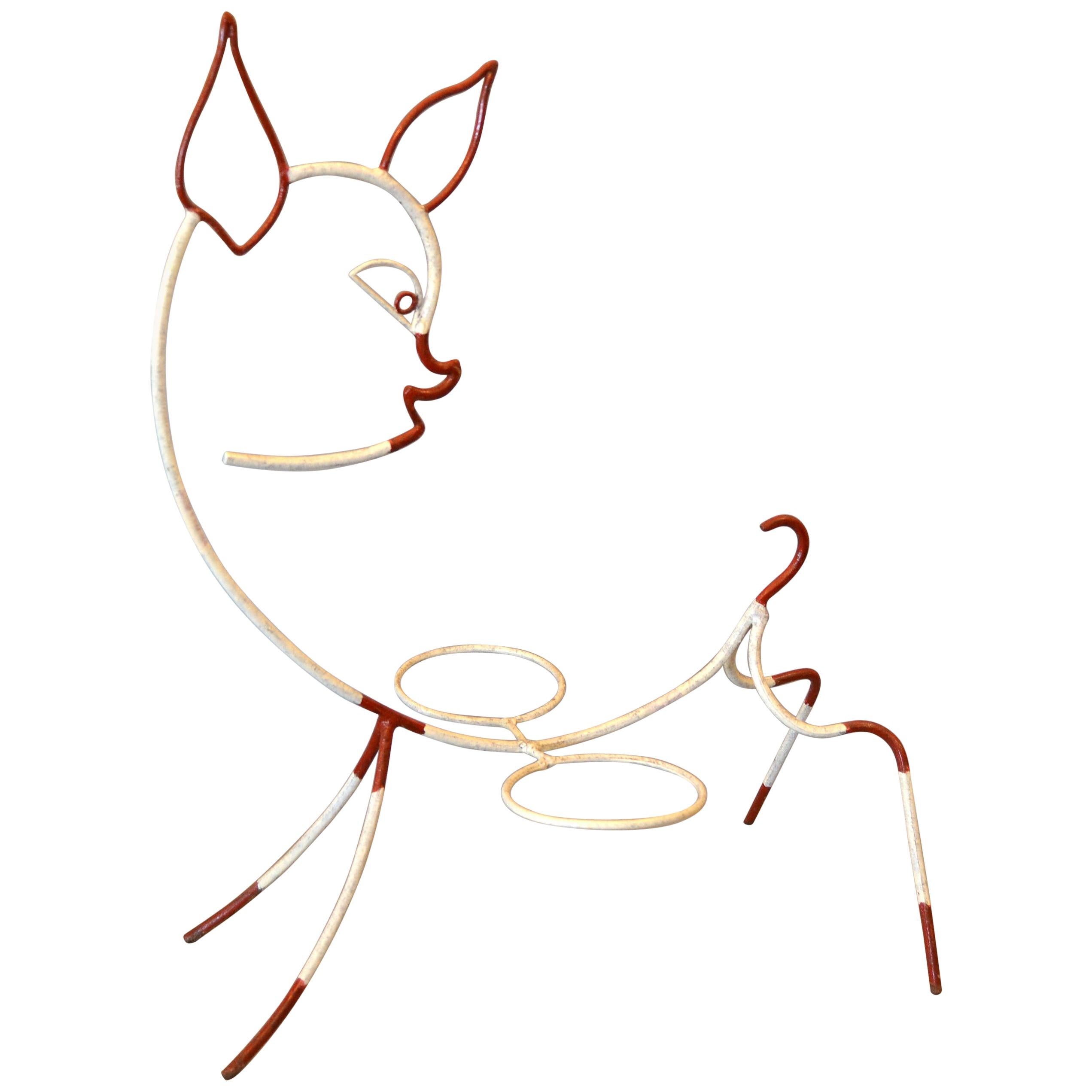 Frederick Weinberg Cubist Plaster Sculpture circa 1955 at 1stDibs