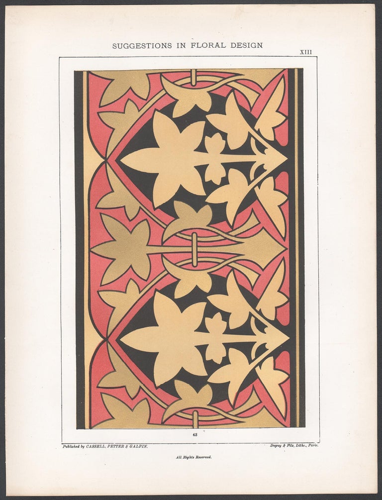 Suggestions in Floral Design, Frederick Hulme, 19th century ...