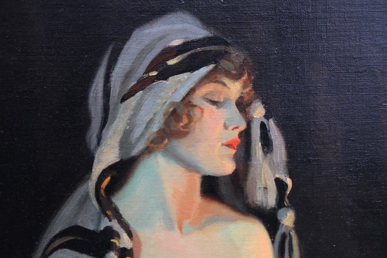 Frederick William Leist - Lost in Thought - Australian art 1920's ...