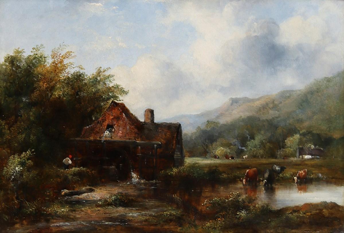 Clarence Roe - Creeping Steads, River Twiss - 19th Century Yorkshire ...