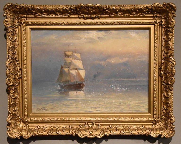 Frederick Wood Baker - Oil Painting by Frederick Wood Baker "A Morning ...