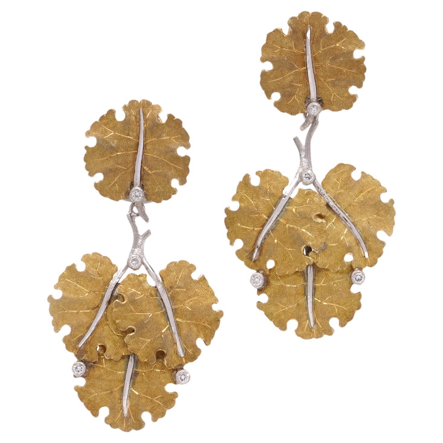 Antique Gold Earrings - 54,878 For Sale at 1stDibs | valayam earrings ...