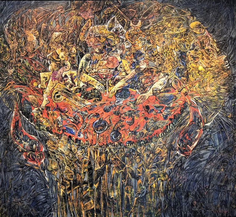 Fredy Villamil - Toast of the Gods For Sale at 1stDibs