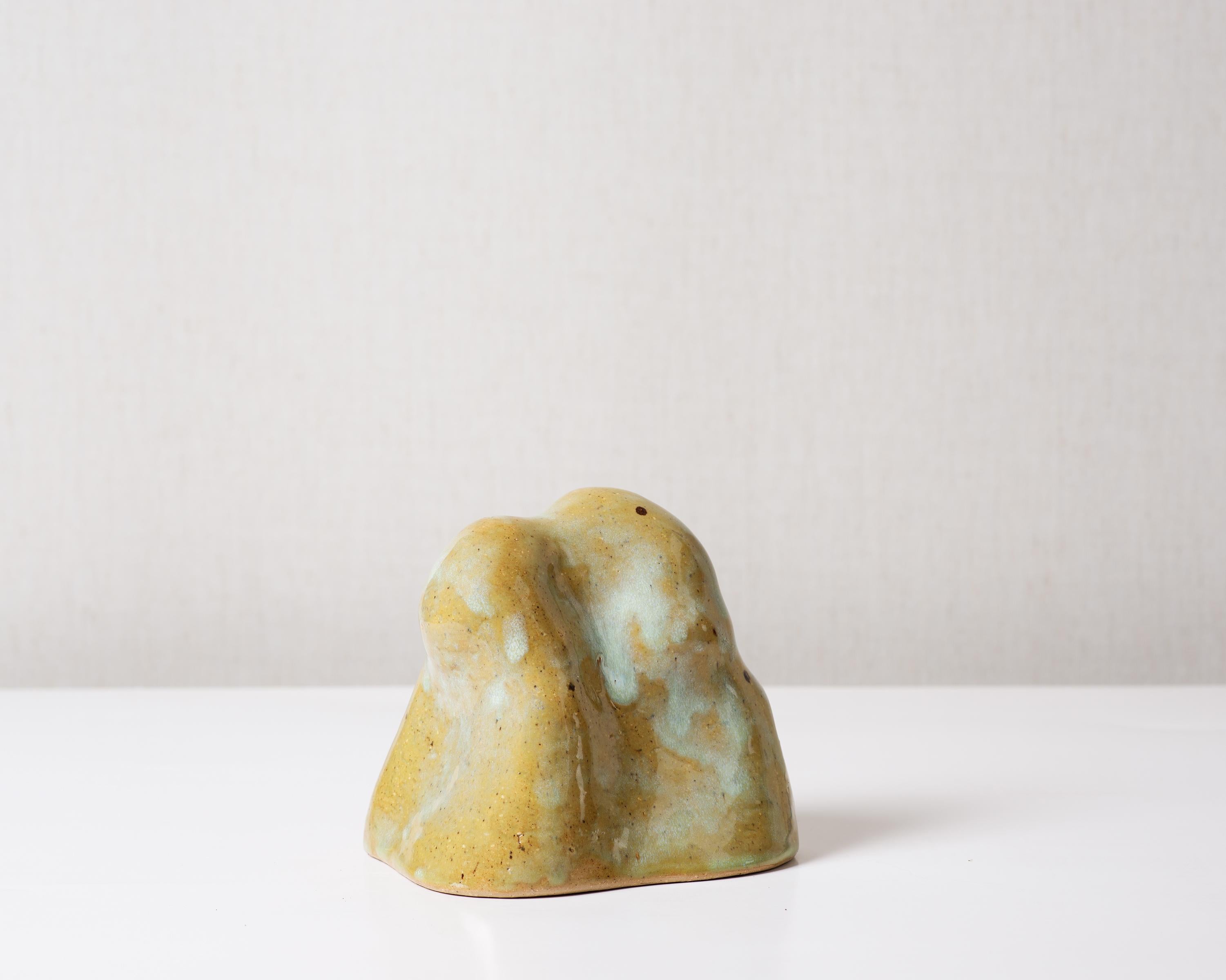 Free Form Sculpture Green For Sale at 1stDibs