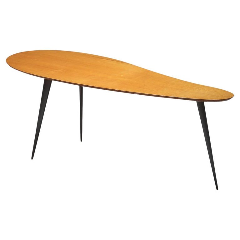 Free Form Shaped Coffee Table, 1950s at 1stDibs