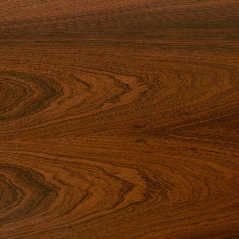 Free Standing Palisander Desk by Kurt Østervig at 1stDibs