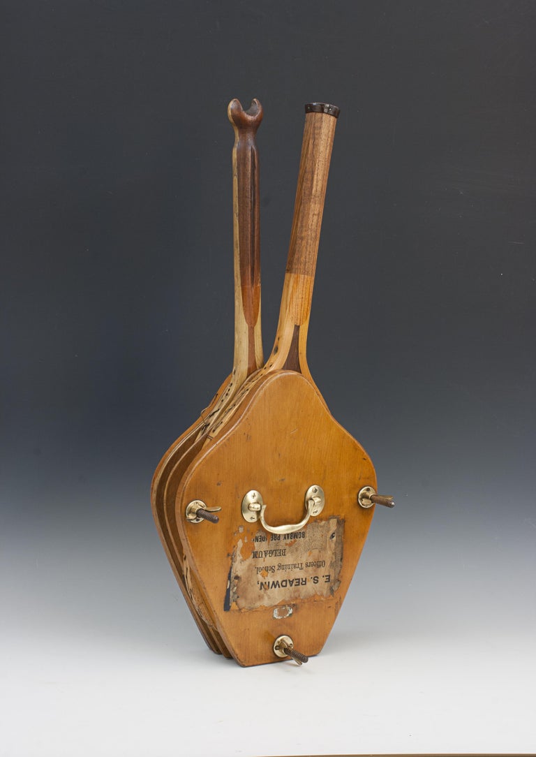 Free Standing Multiple Tennis Racket Press For Sale at 1stDibs