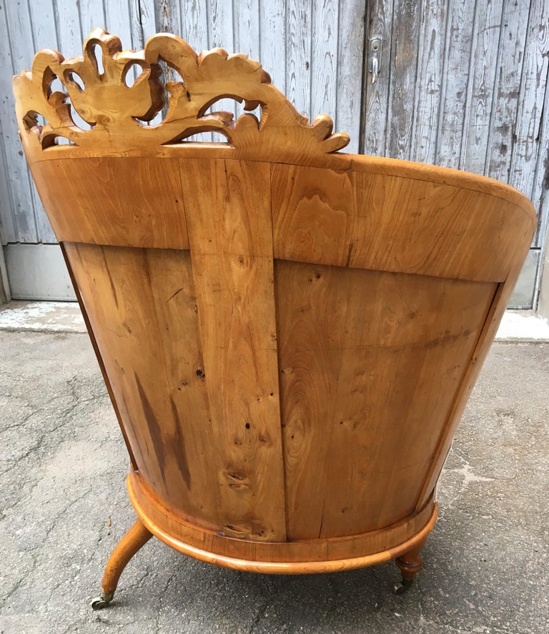 Swedish 19th Century Rococo Chaise Lounge Chair Daybed at 1stDibs ...