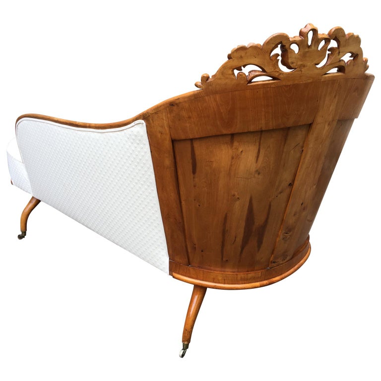 Swedish 19th Century Rococo Chaise Lounge Chair Daybed at 1stDibs ...
