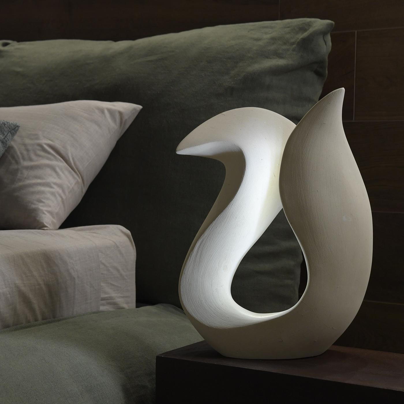 Freedom Luminous Lecce Stone Sculpture For Sale at 1stDibs