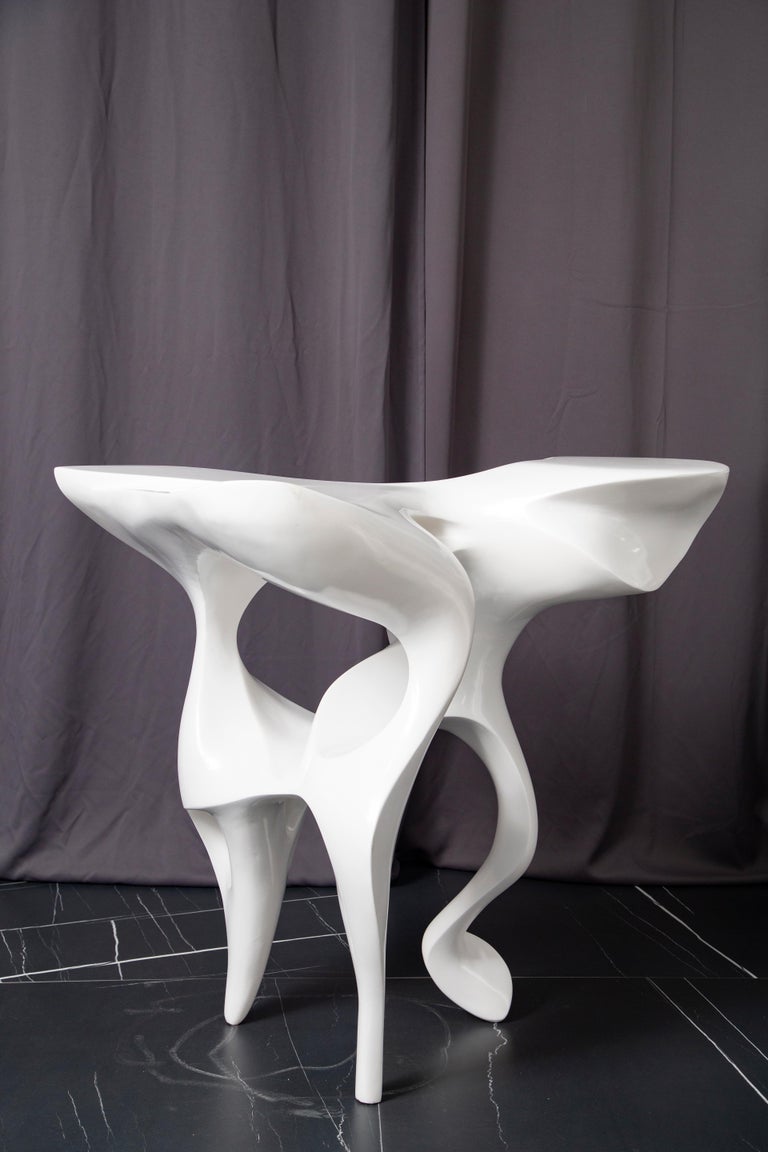 Freeform Abstract Center Table, 1985, USA For Sale at 1stDibs