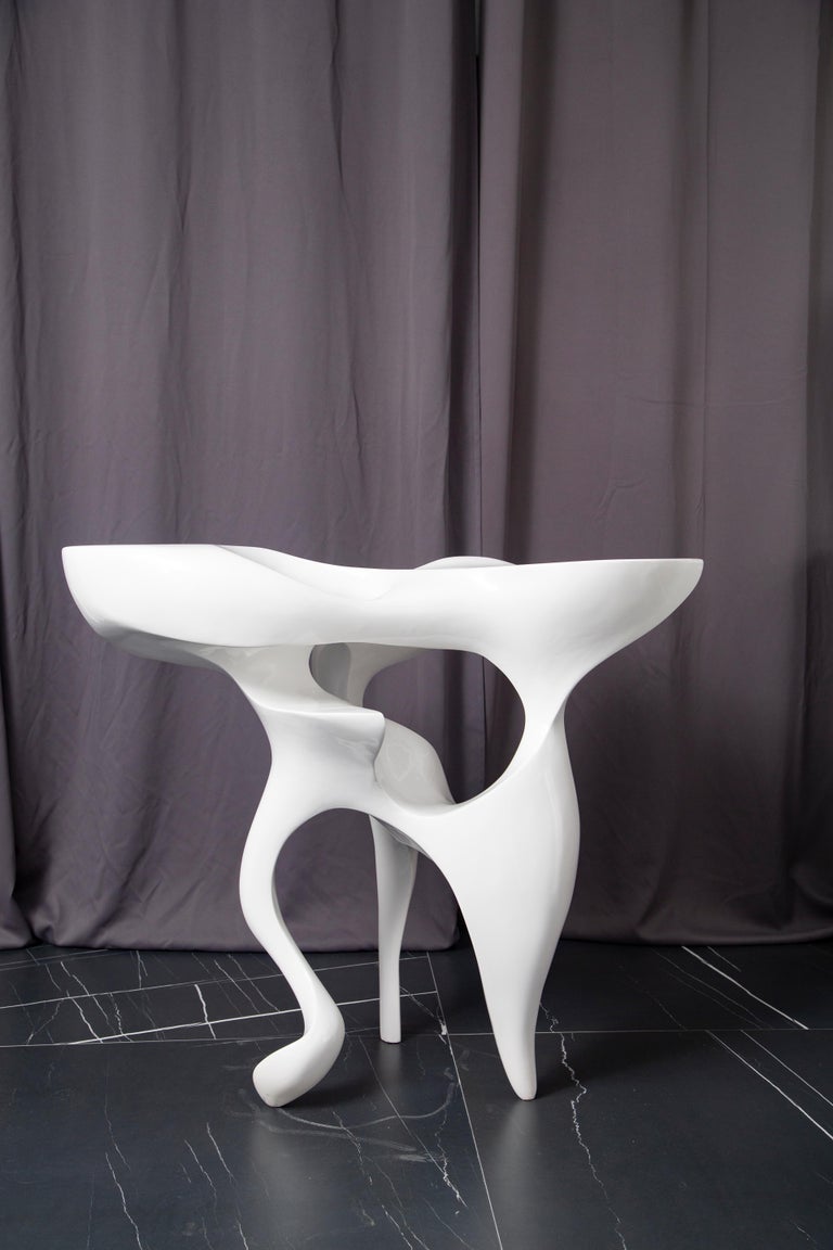 Freeform Abstract Center Table, 1985, USA For Sale at 1stDibs