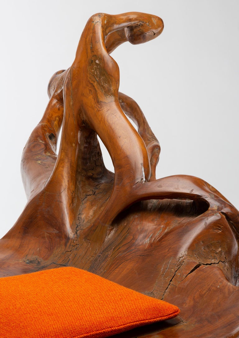 Freeform Armchair from the American Craft Movement, circa 1950-1960 For ...