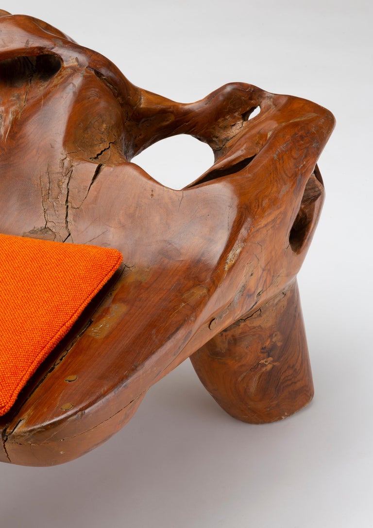 Freeform Armchair from the American Craft Movement, circa 1950-1960 For ...