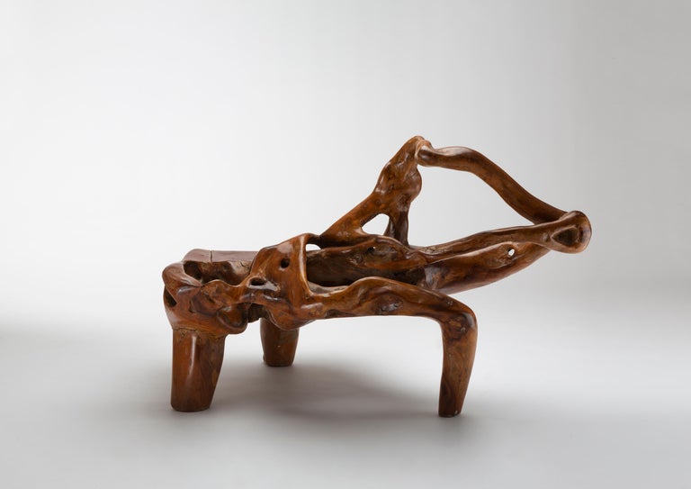 Freeform Armchair from the American Craft Movement, circa 1950-1960 For ...