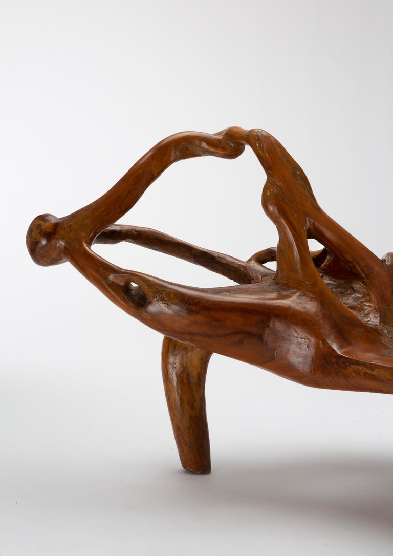 Freeform Armchair from the American Craft Movement, circa 1950-1960 For ...
