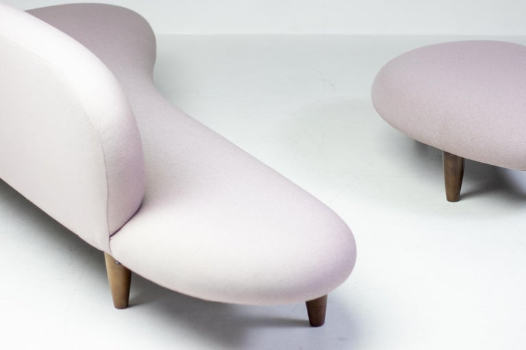 Freeform Sofa and Ottoman by Isamu Noguchi at 1stDibs