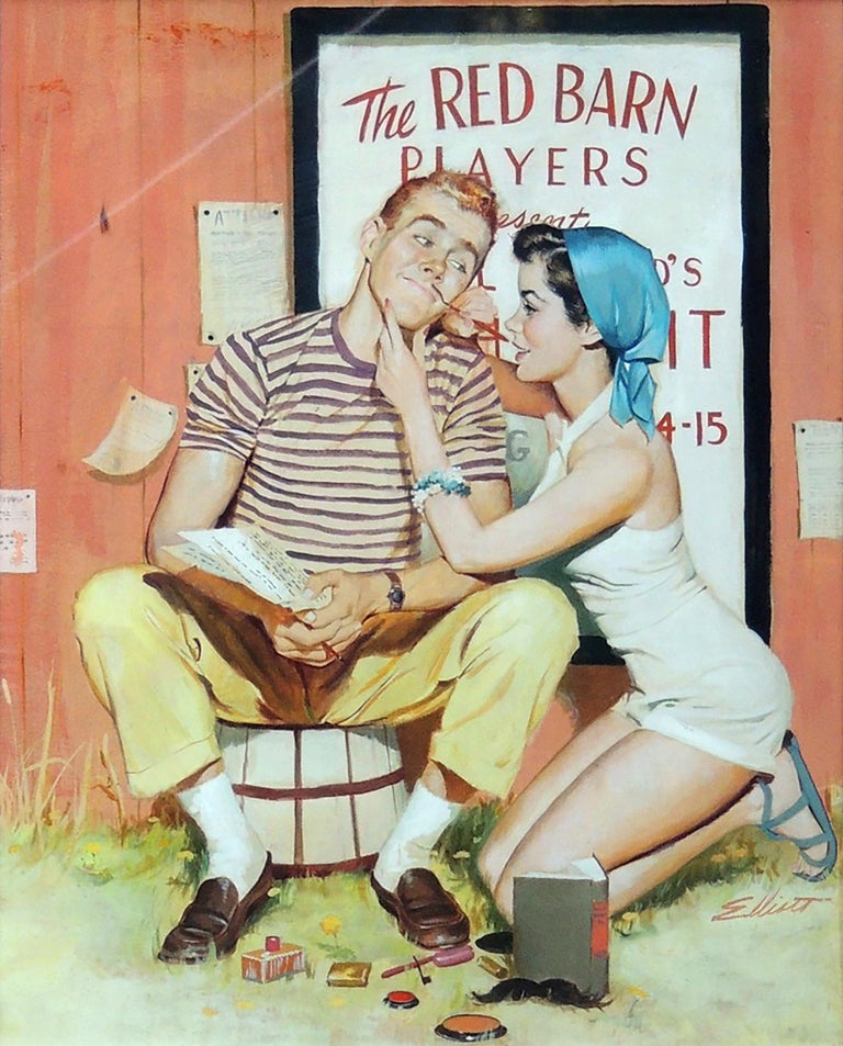 Freeman Elliot - American Weekly Magazine Cover For Sale at 1stDibs ...