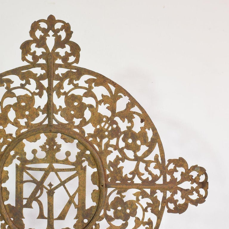 French, 17/18th Century, Baroque Metal Procession Ornament For Sale at ...