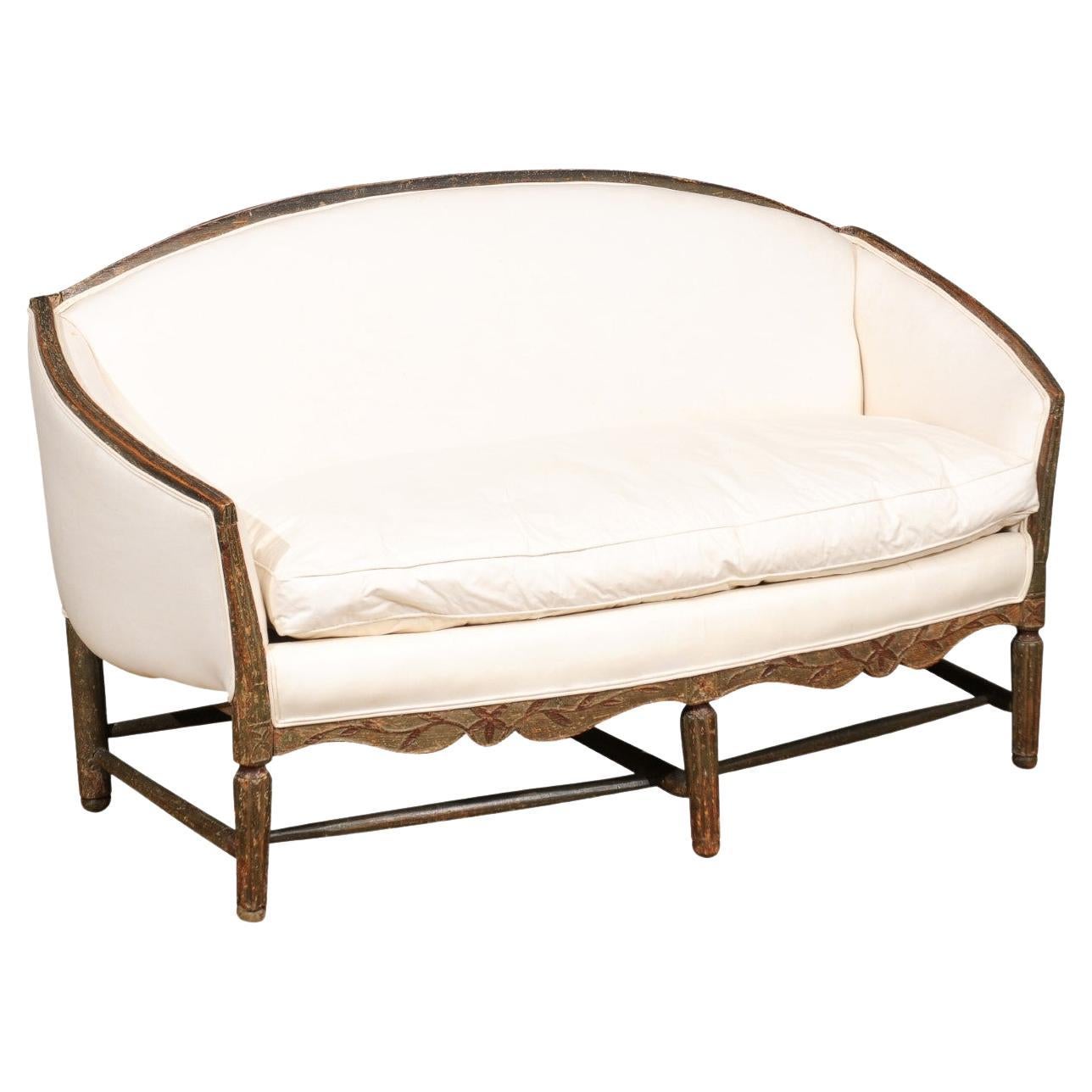 French 1780s Louis XVI Period Painted Sofa from Provence For Sale at ...