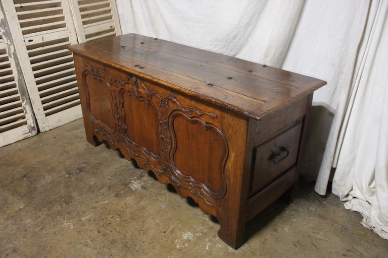French 18th Century Blanket Chest at 1stDibs