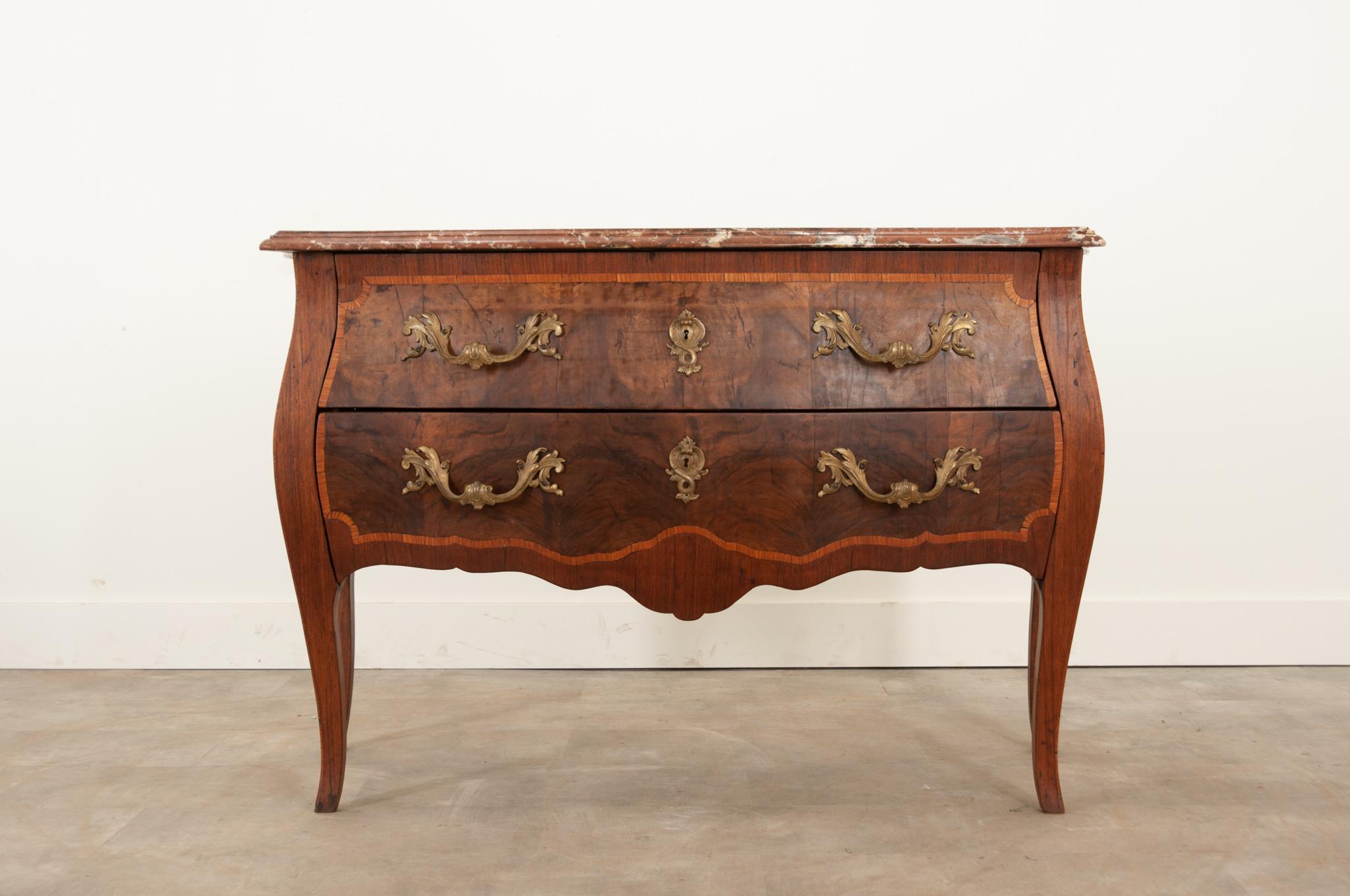 French 18th Century Bombe Commode For Sale at 1stDibs