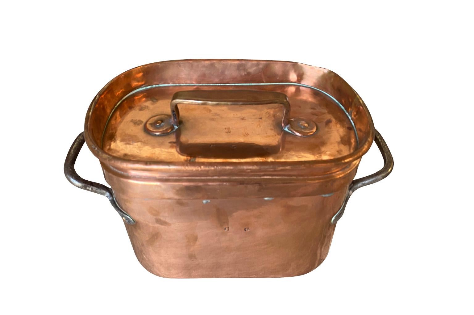 French 18th Century Copper Pressure Cooker at 1stDibs