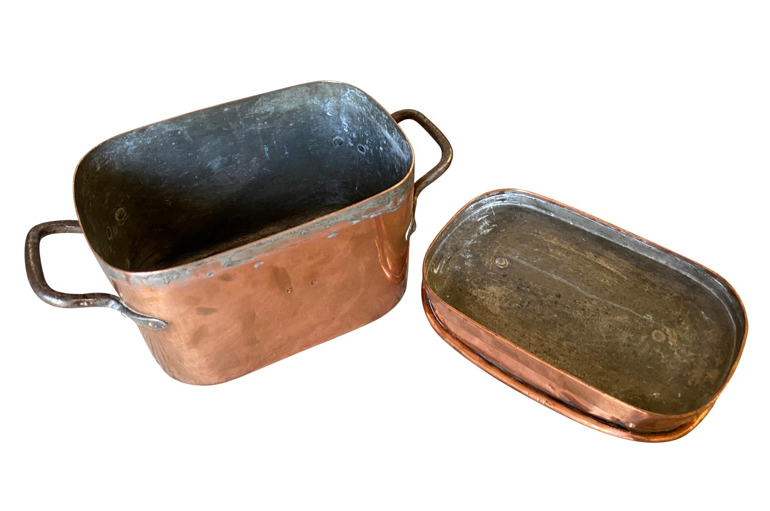 French 18th Century Copper Pressure Cooker at 1stDibs