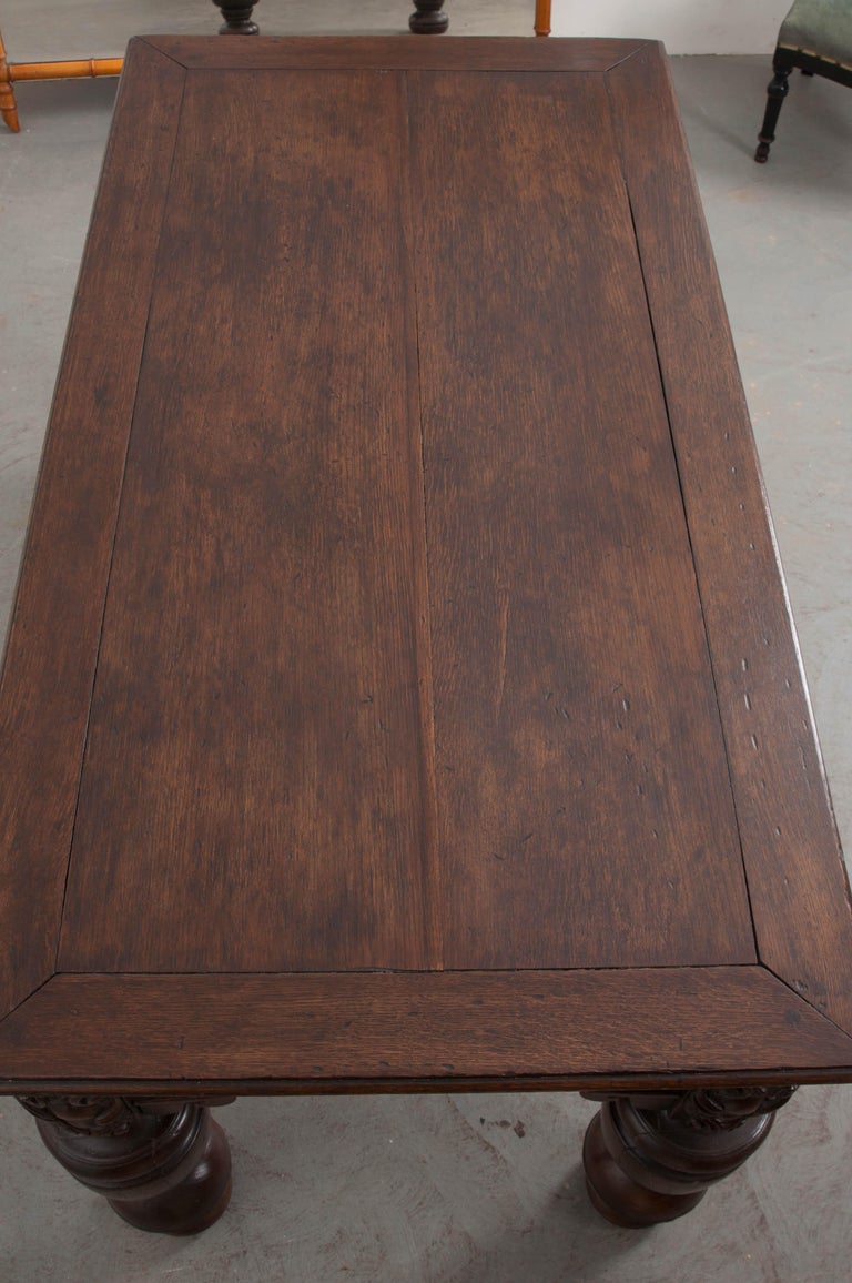 French 18th Century Hand Carved Oak Refectory Table at 1stDibs | french ...