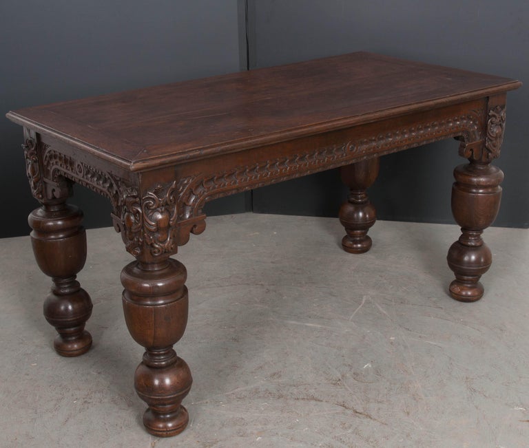 French 18th Century Hand Carved Oak Refectory Table at 1stDibs | french ...