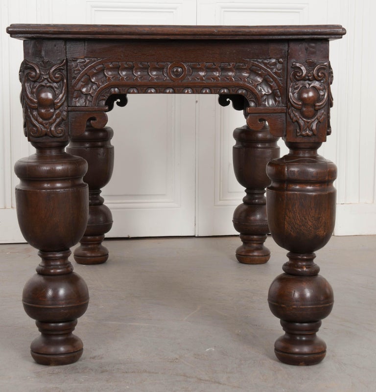 French 18th Century Hand Carved Oak Refectory Table at 1stDibs | french ...