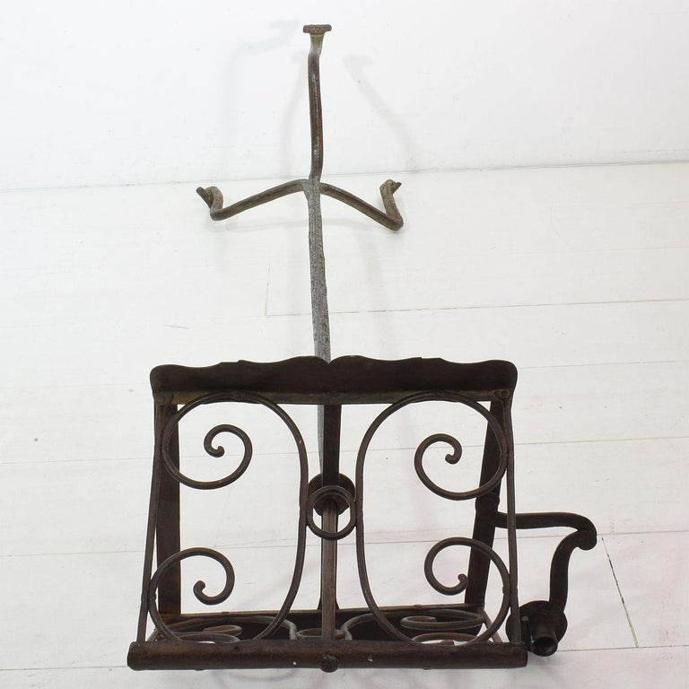 French 18th Century Hand Forged Iron Lectern For Sale at 1stDibs