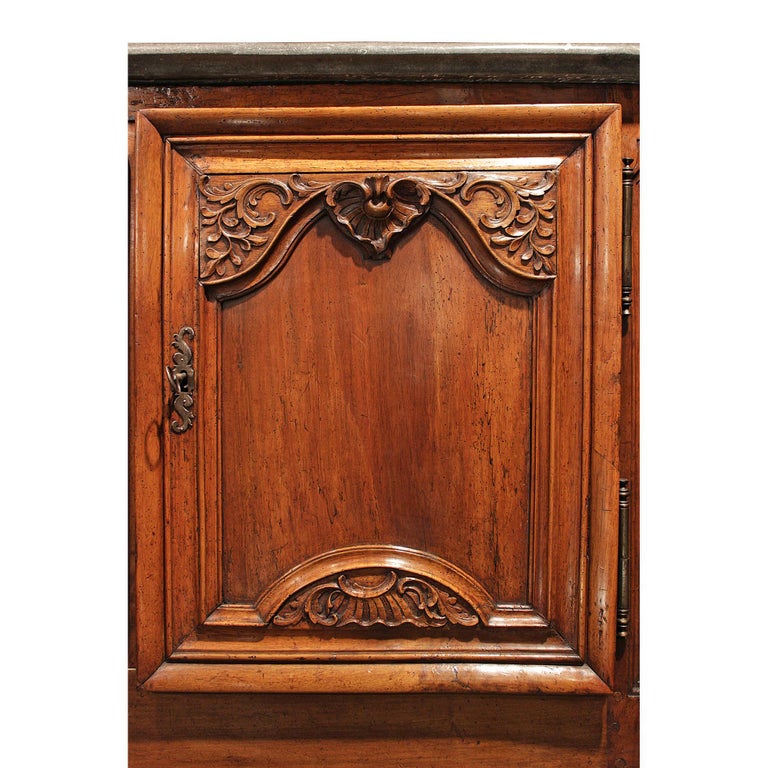 French 18th Century Louis XV Period Walnut Buffet De Château, from ...