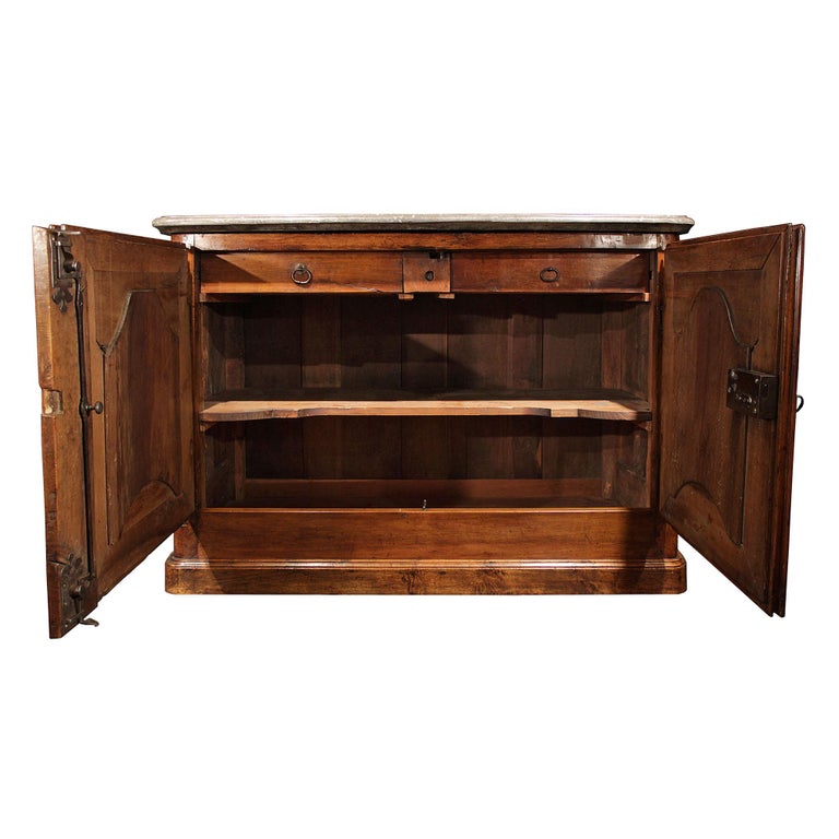 French 18th Century Louis XV Period Walnut Buffet De Château, from ...