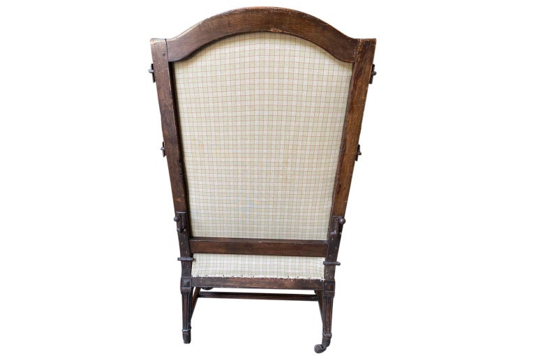 French 18th Century Louis XVI Period Chaise De Repos For Sale at 1stDibs