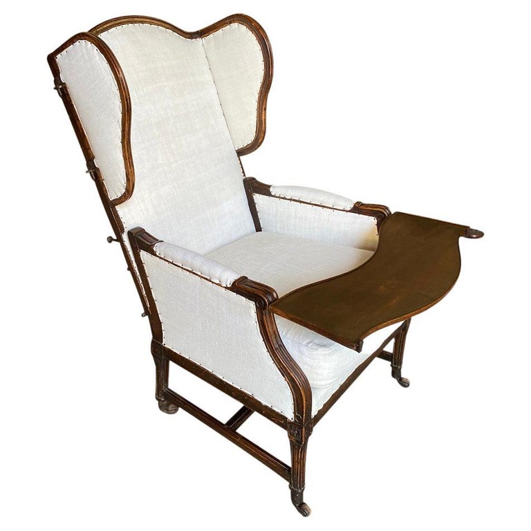 French 18th Century Louis XVI Period Chaise De Repos For Sale at 1stDibs