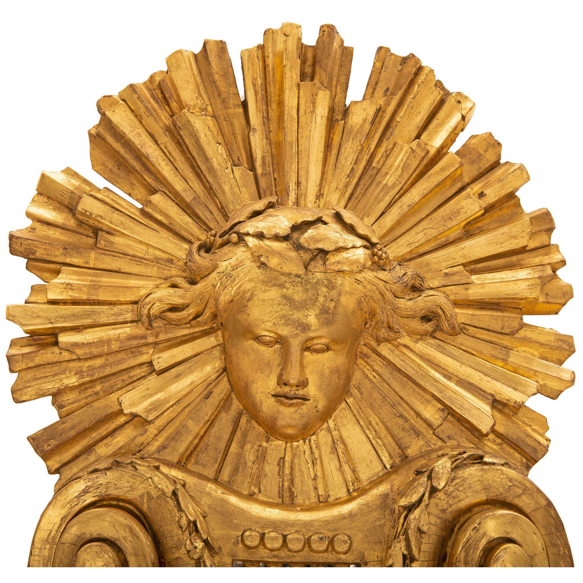 French 18th Century Louis XVI Period Wall Mounted Clock Signed Boguet ...