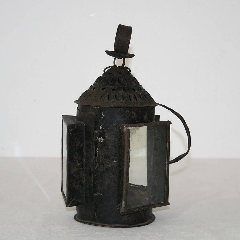 French 18th Century Metal Lantern at 1stDibs