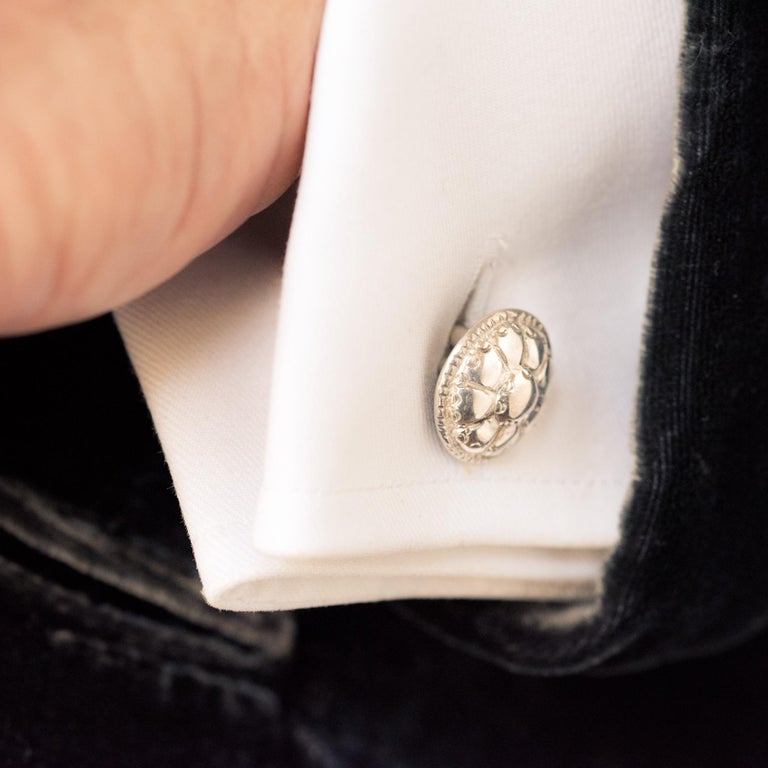 French 18th Century Sterling Silver Cufflinks at 1stDibs | 18th century ...