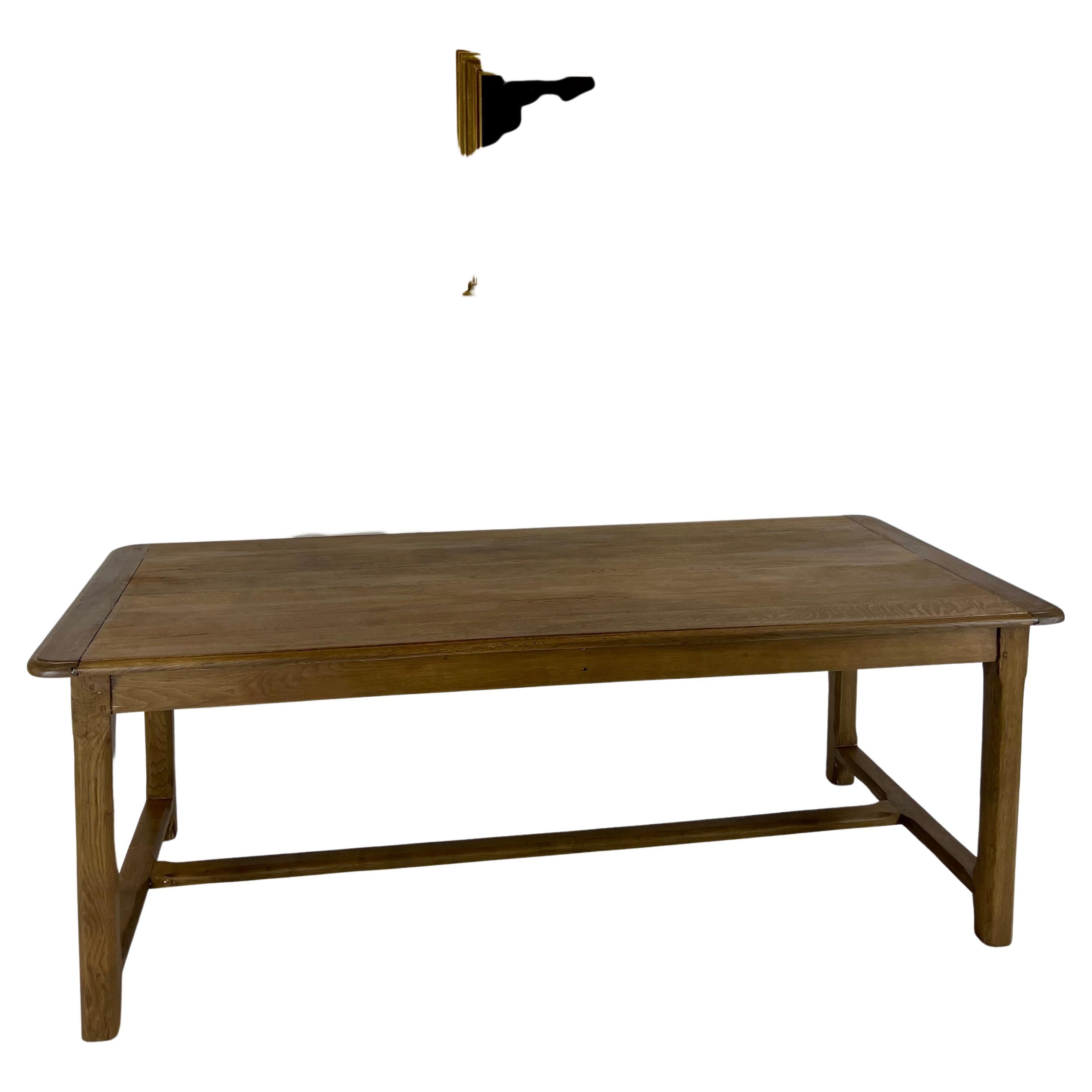 French Poplar Farm Table at 1stDibs