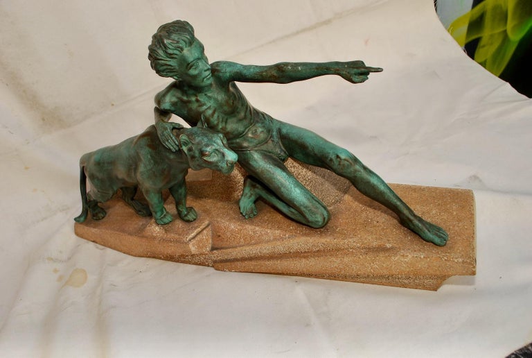 French 1930 Art Deco Bronze By Max Le Verrier at 1stDibs | le verrier ...