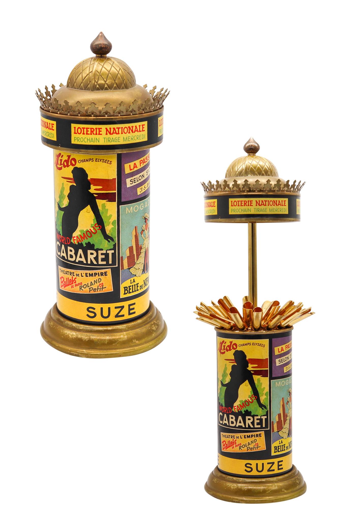French 1930 Art Deco Parisian Moorish Kiosk Cigarette Dispenser ...