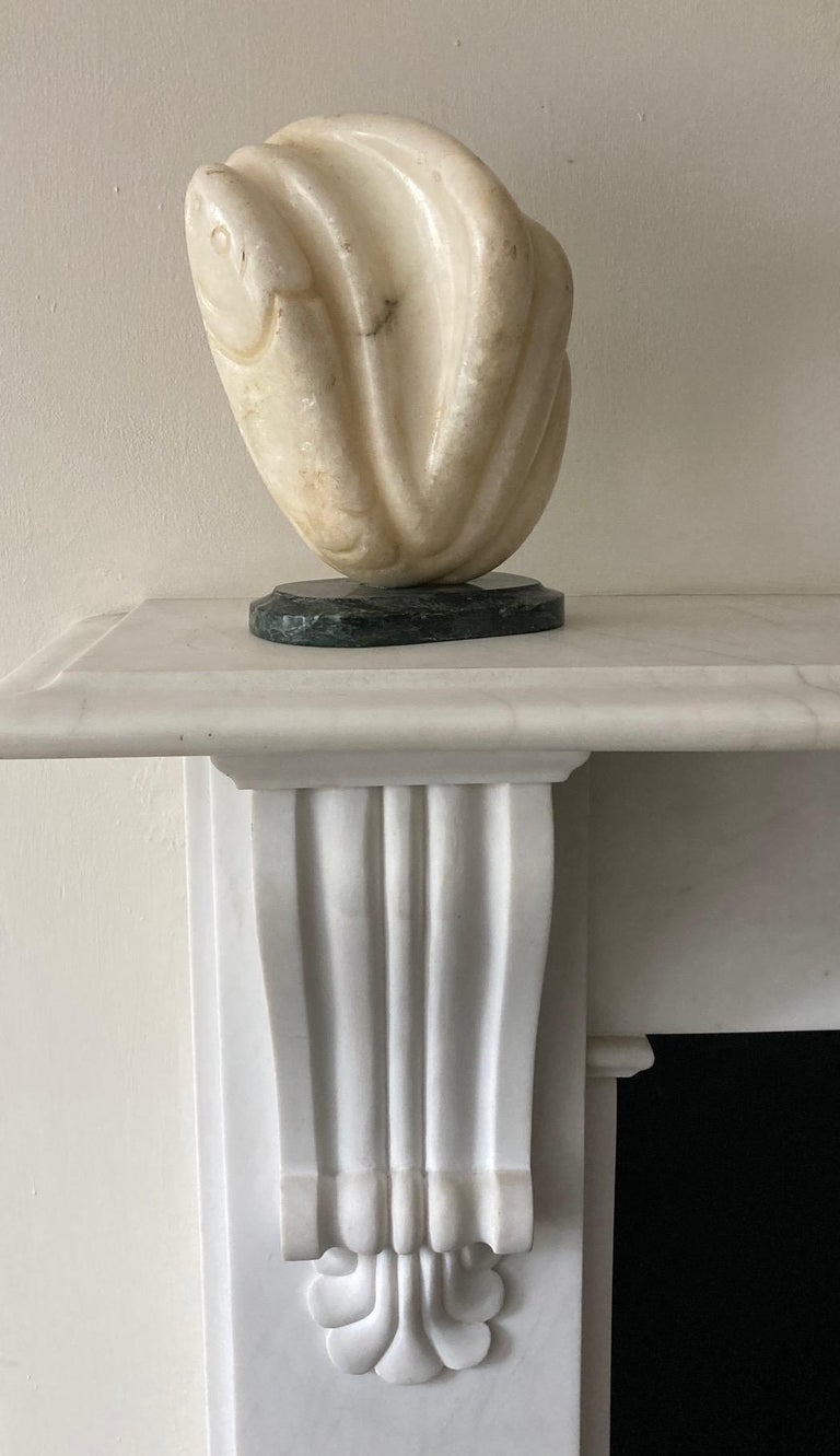 French 1930’s Marble Sculpture in the Form of a Figurative Fish For ...