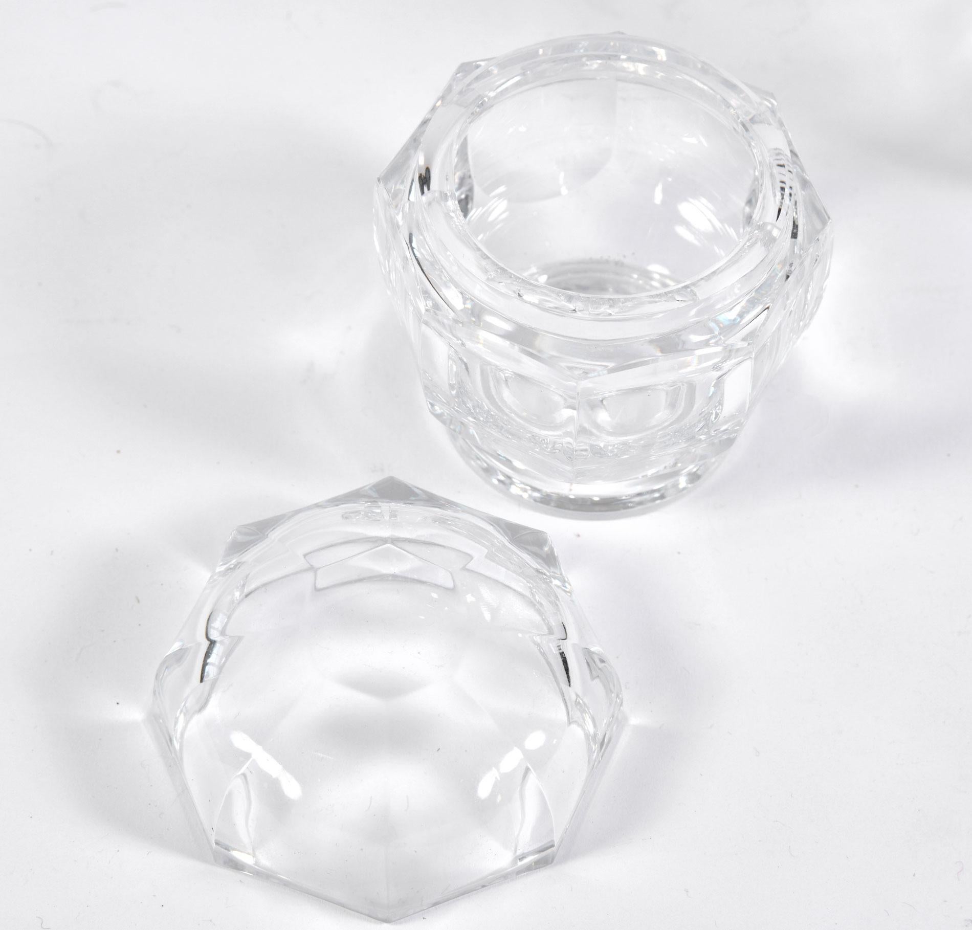 French 1940s Art Deco Crystal Dressing-Table Set by Baccarat at 1stDibs ...