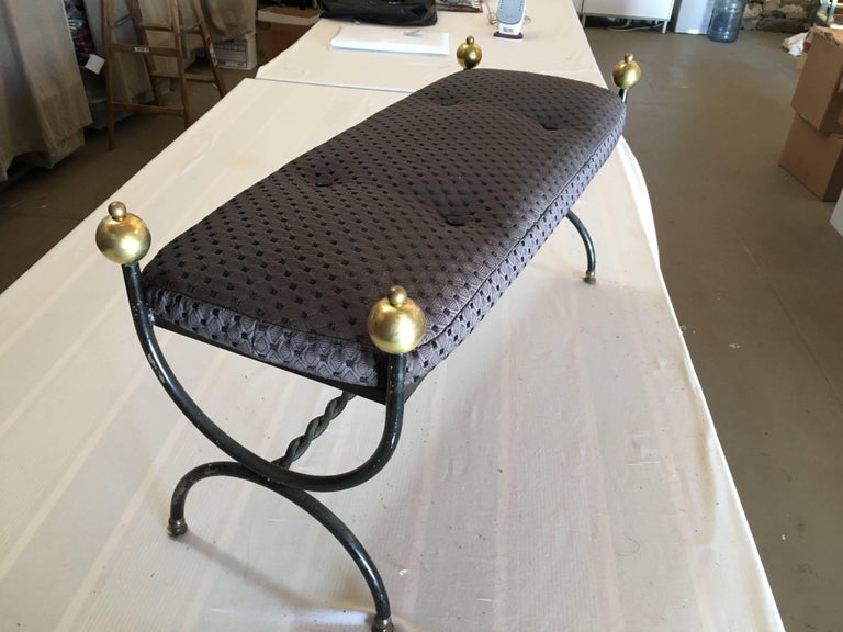 French 1940s Royere Style Bench at 1stDibs