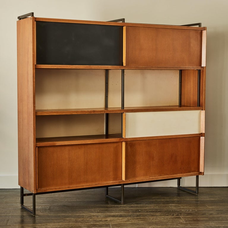 French 1960s Modular Display Cabinet at 1stDibs