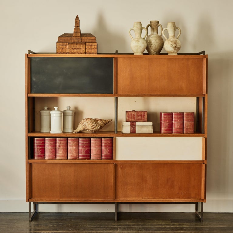 French 1960s Modular Display Cabinet at 1stDibs